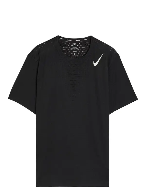 Nike Aeroswift Dri-fit Adv Perforated Running T-shirt - Black