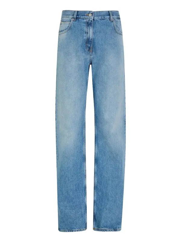 Calvin Klein Straight-leg Jeans - Light Blue