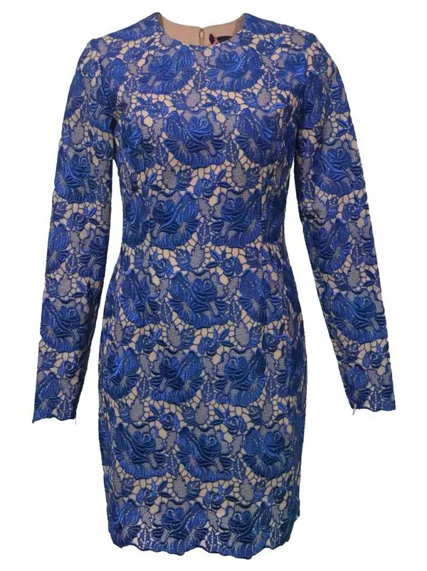Stella McCartney Celia Lace Dress - Blue