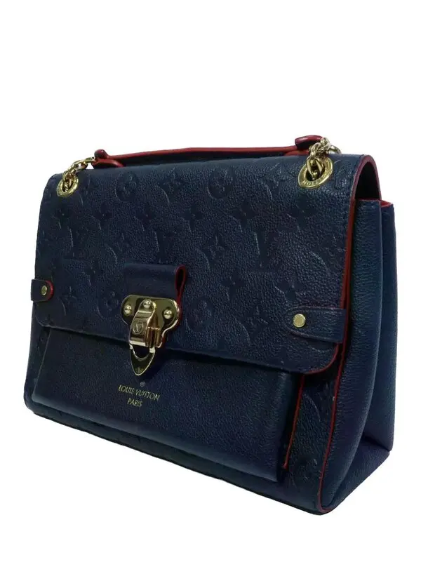 LOUIS VUITTON Vavin Monogram Empreinte Pm Shoulder Bag - Blue