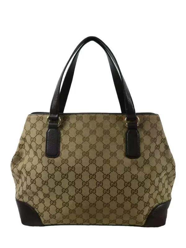 Gucci Dressage Gg Canvas Tote Bag - Neutrals