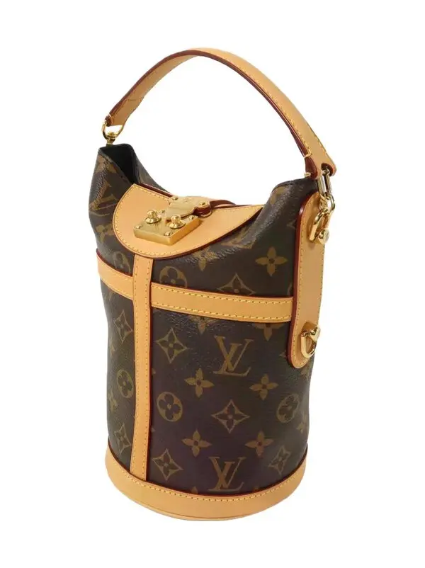 LOUIS VUITTON Monogram Duffle Shoulder Bag - Brown