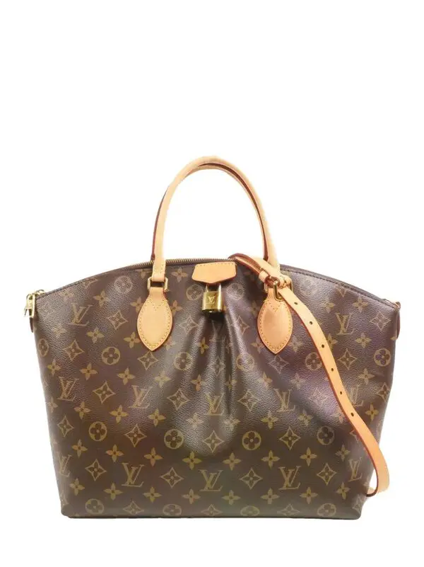 LOUIS VUITTON Boetie Monogram Tote Bag - Brown