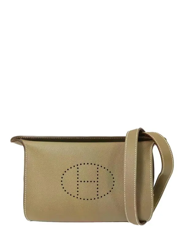 Hermès Videpoches Leather Shoulder Bag - Brown