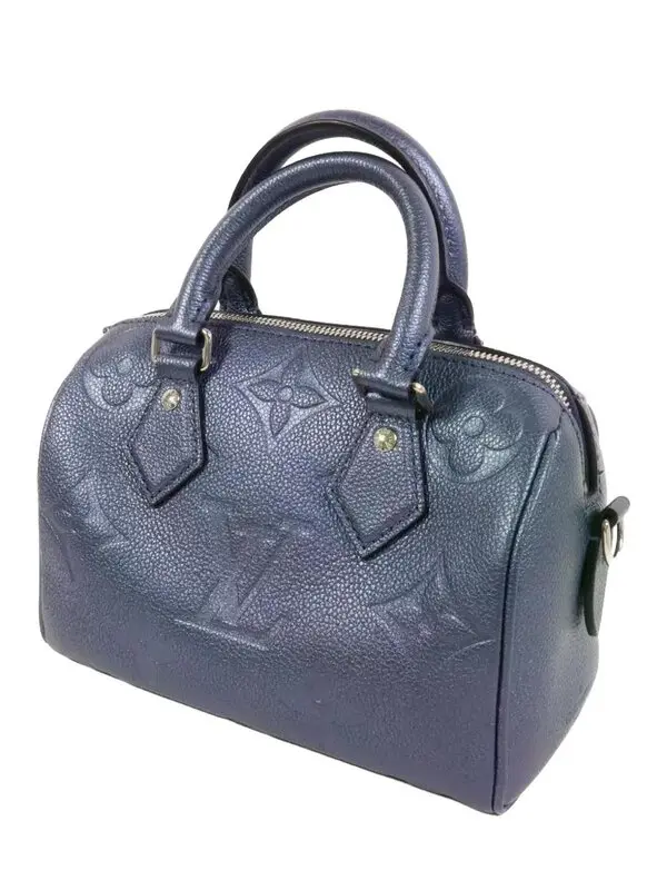 LOUIS VUITTON Speedy Bandoulière 20 Tote Bag - Blue