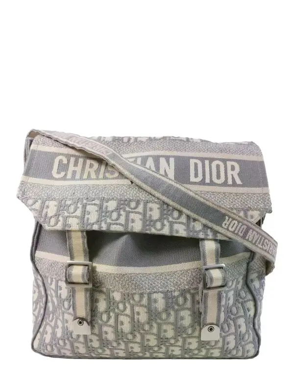 Dior Oblique Diorcamp Shoulder Bag - Grey