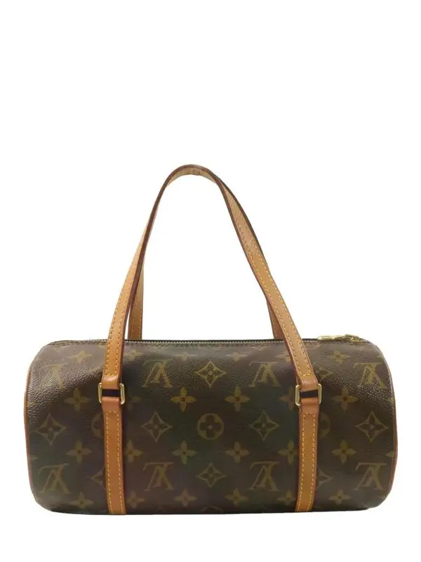 LOUIS VUITTON Papillon Monogram Canvas Tote Bag - Brown