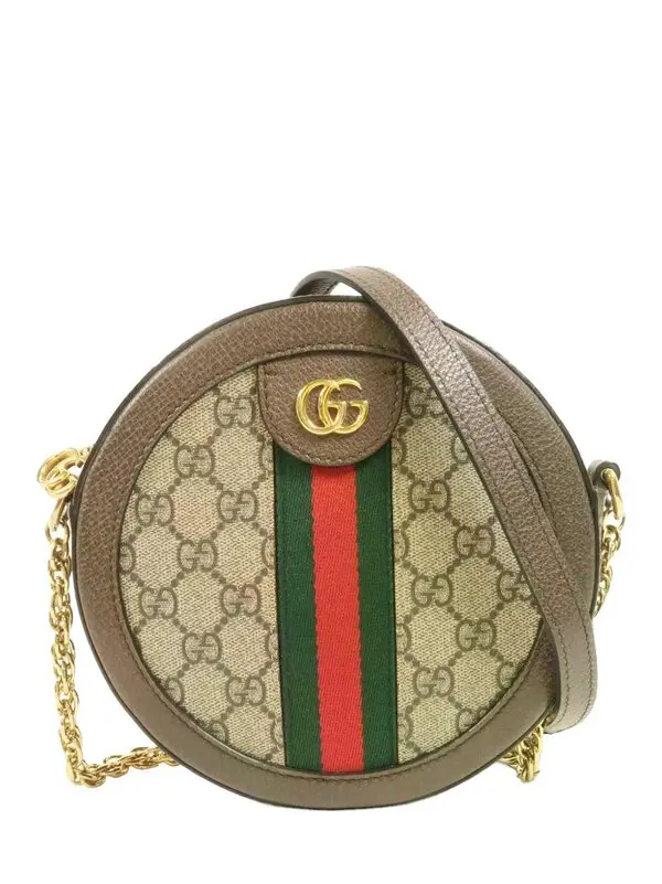 Gucci Ophidia Mini Bag - Brown