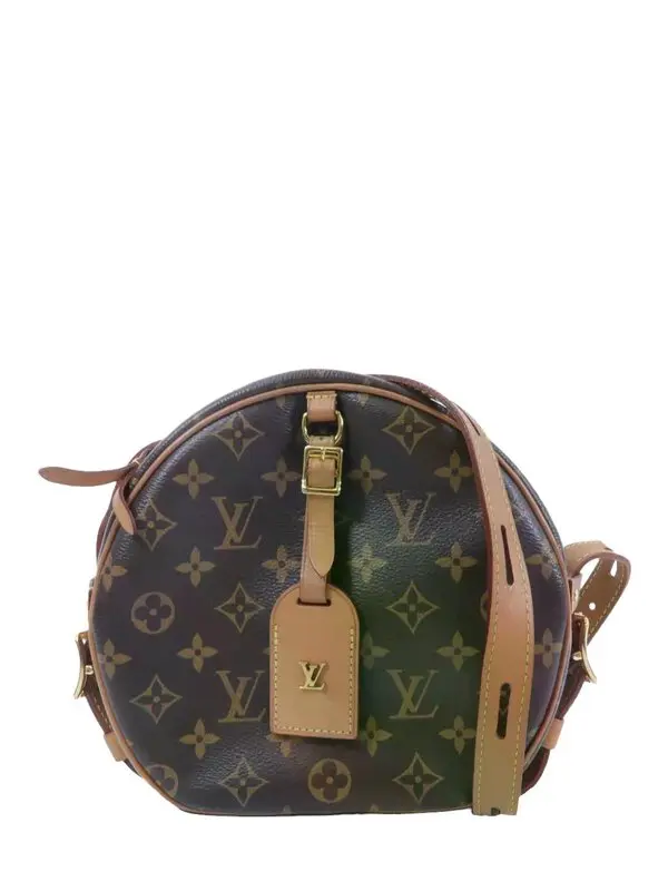 LOUIS VUITTON Monogram Canvas Boite Chapeau Souple Mm Shoulder Bag - Brown