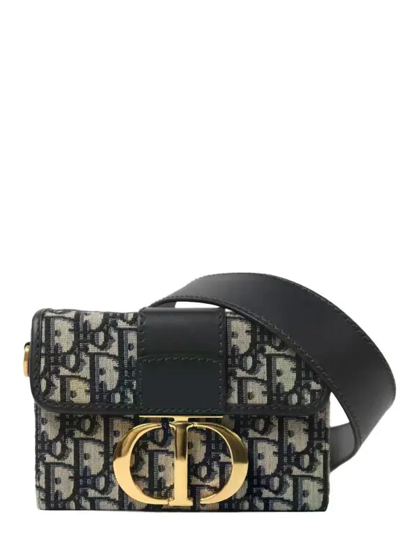 Dior 30 Montaigne Shoulder Bag - Black