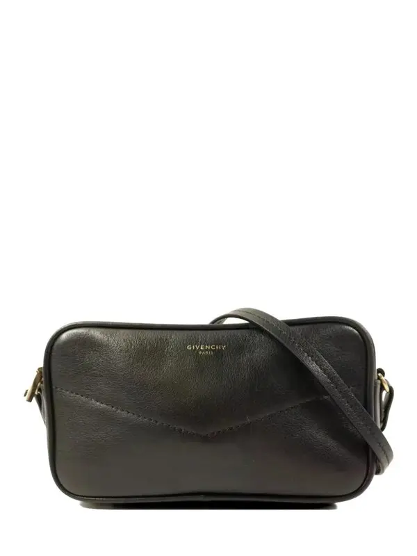 Givenchy Logo-print Leather Cross Body Bag - Black