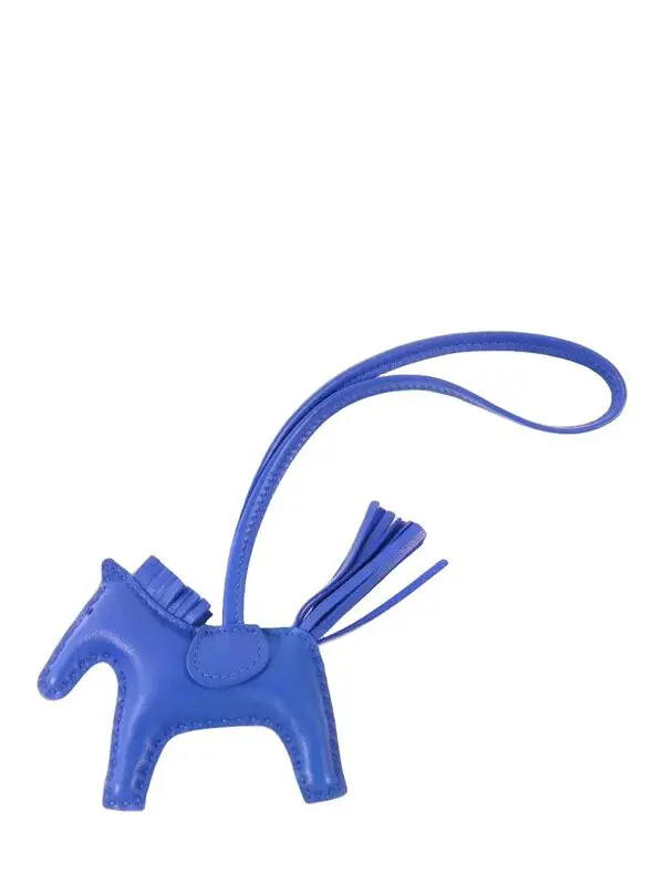 Hermès Rodeo Pm Horse Bag Charm - Blue