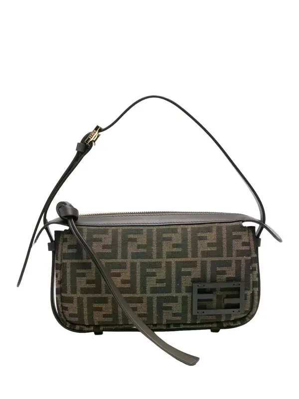 Fendi Mini Simply Fendy Shoulder Bag - Brown