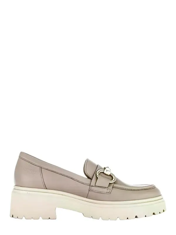 Gabor 30mm Leather Loafers - Neutrals