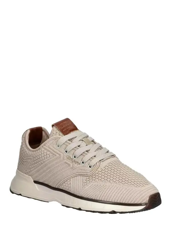 Gant Beeker Knit-texture Sneakers - Neutrals