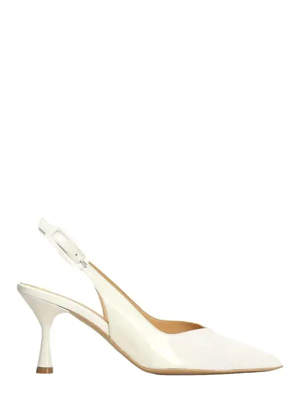FRATELLI RUSSO Pointed-toe Slingback Pumps - Neutrals