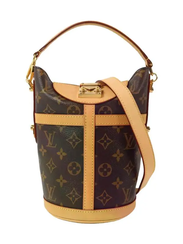 LOUIS VUITTON Monogram Duffle Shoulder Bag - Brown