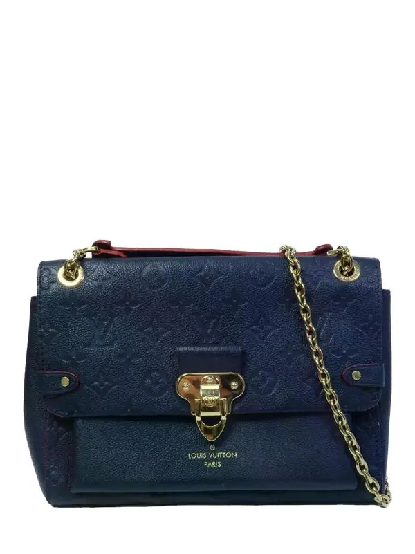 LOUIS VUITTON Vavin Monogram Empreinte Pm Shoulder Bag - Blue