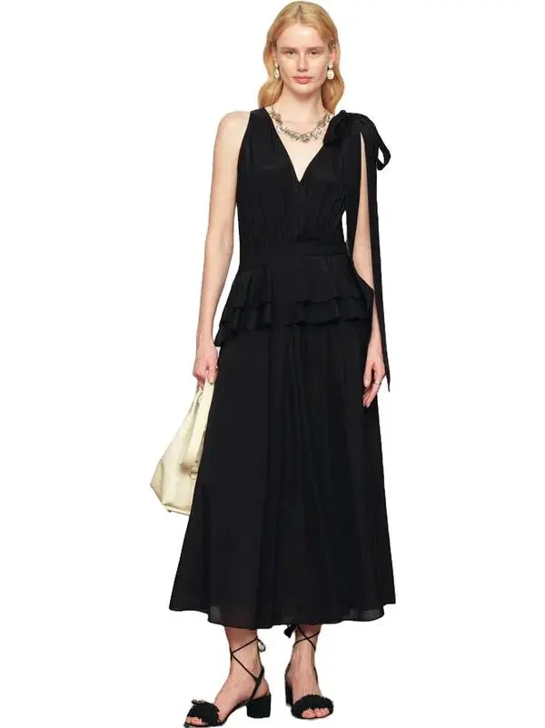 Fabrique Yvonne Sleeveless Dress - Black