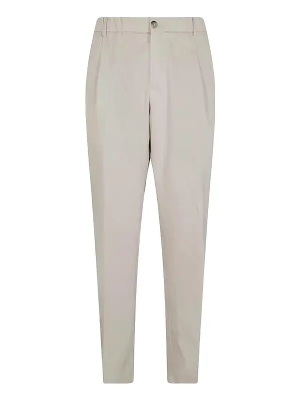 Paul & Shark Straight-leg Pleated Trousers - Neutrals