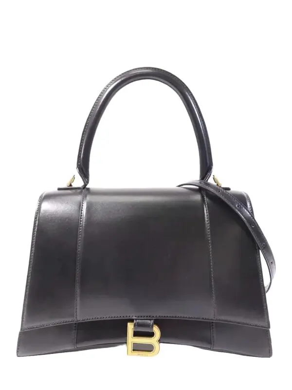Balenciaga Hourglass Tote Bag - Black