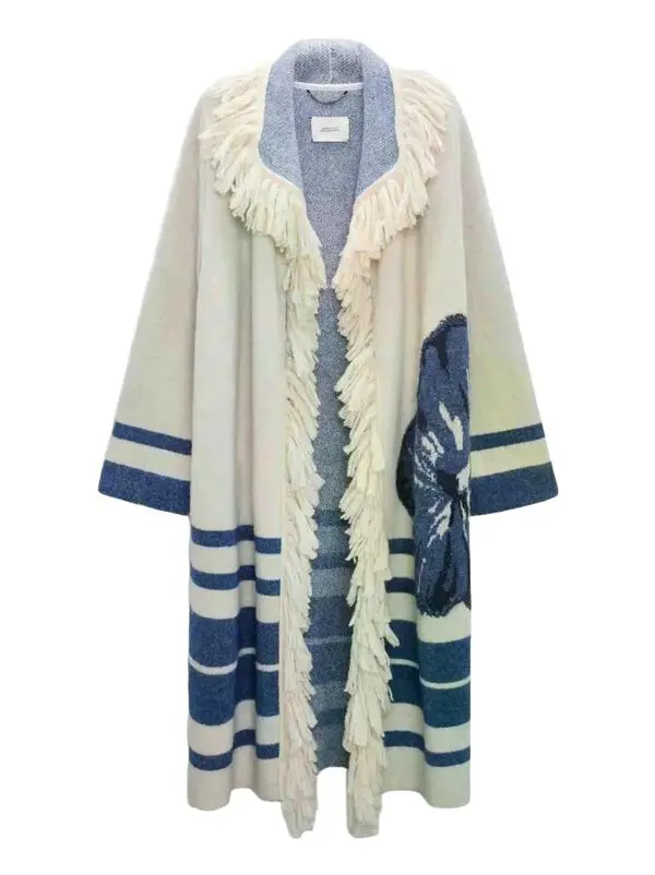 Dorothee Schumacher Poppy Garden Floral-jacquard Coat - Neutrals