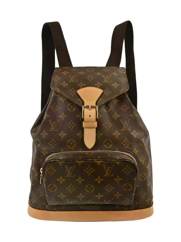 LOUIS VUITTON Montsouris Gm Backpack - Brown