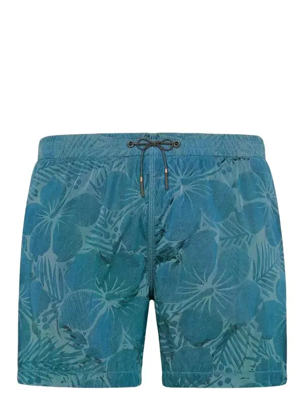 RRD - ROBERTO RICCI DESIGN Rrd Floral-print Swim Shorts - Blue