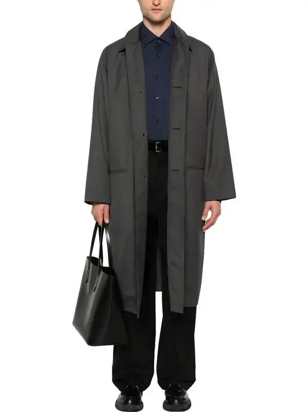 XACUS Cutaway-collar Shirt - Blue