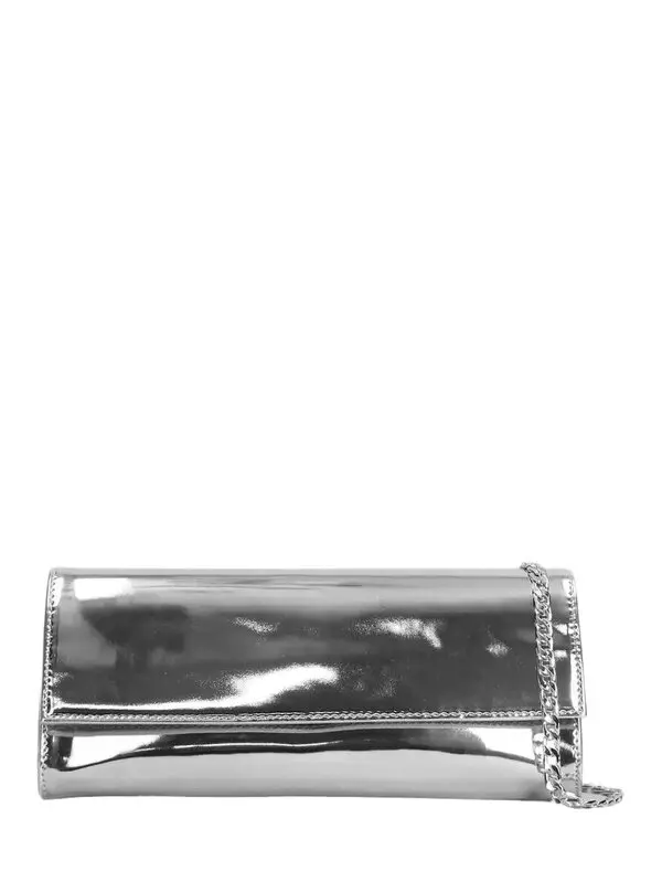 CASTAGNA Metallic-effect Shoulder Bag - Silver