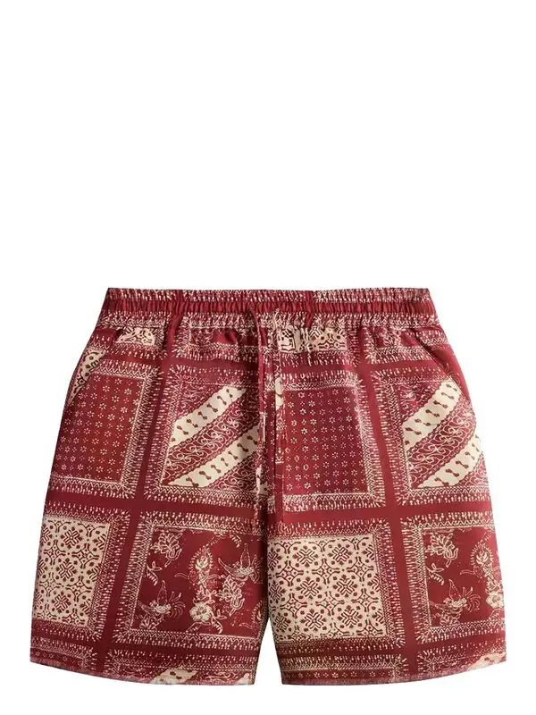 Kith Patterned Shorts - Red