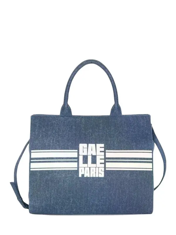 GAELLE PARIS Gaelle Maxi Shopper Tote Bag - Blue