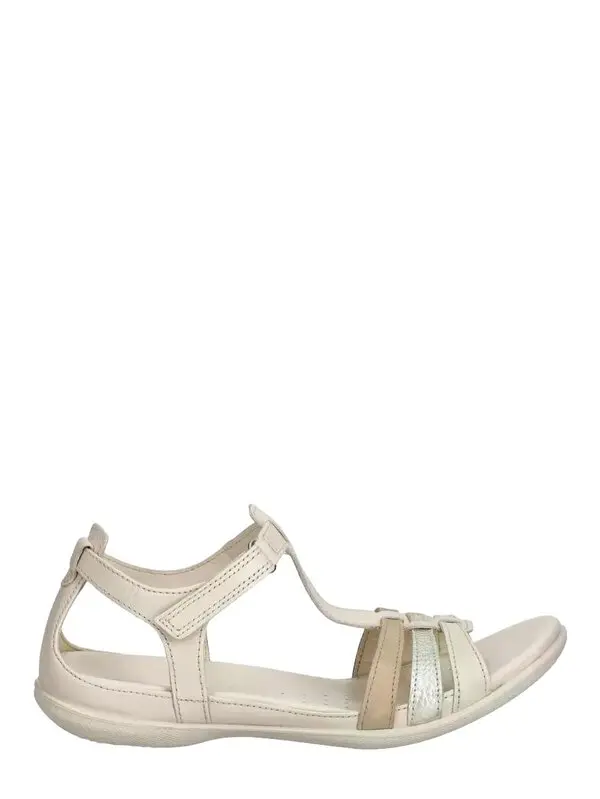 Ecco Multi-strap Leather Sandals - Neutrals