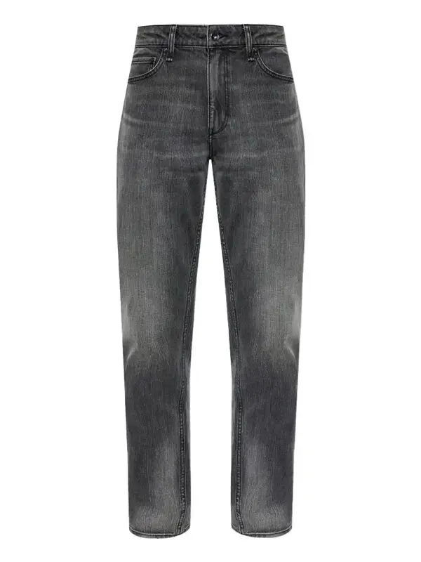 Rag & Bone Athletic Straight-leg Jeans - Grey