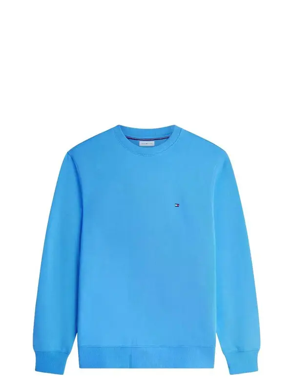 Tommy Hilfiger Embroidered Logo Sweater - Blue