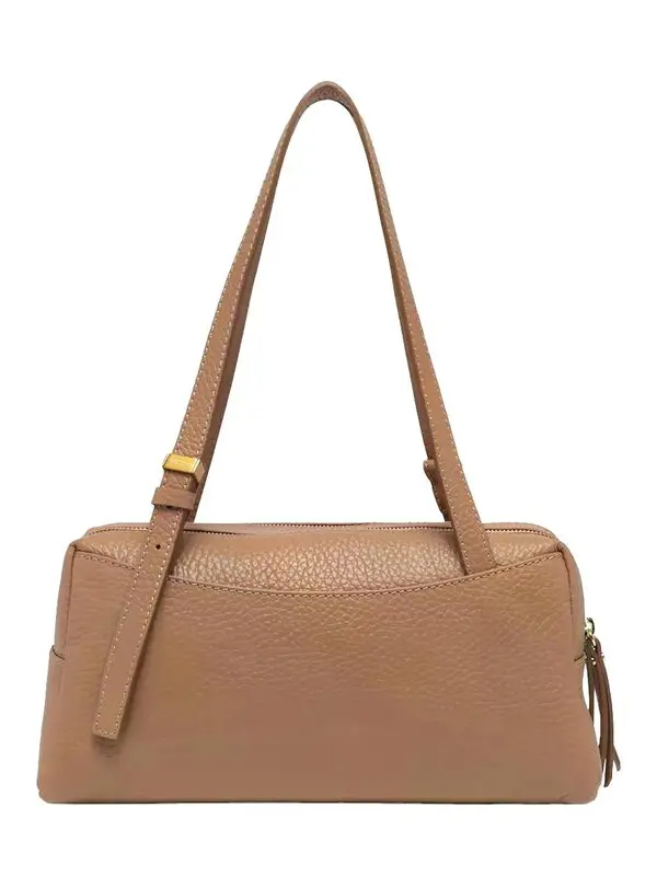 GIANNI CHIARINI Dea Grained Leather Shoulder Bag - Neutrals