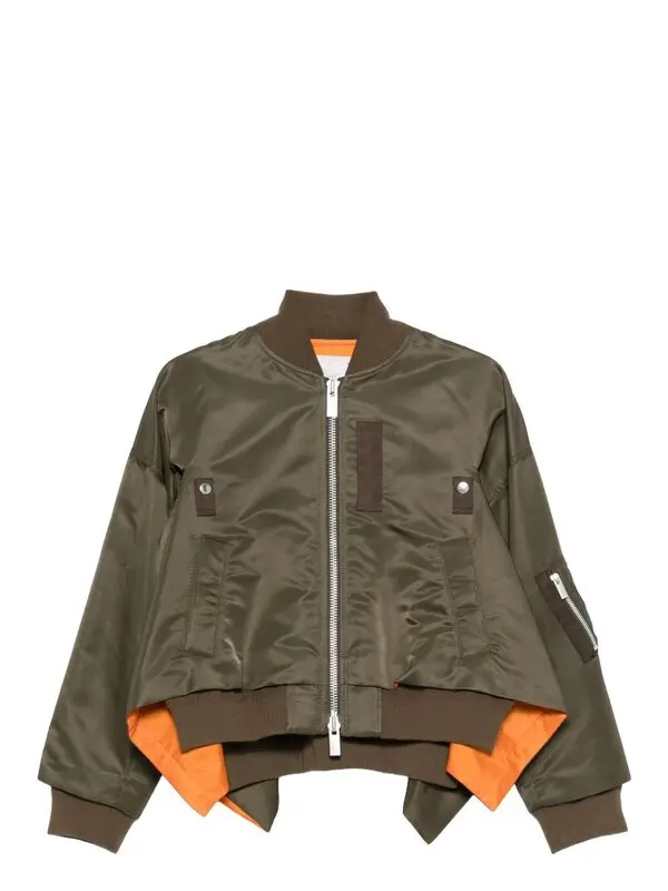 Sacai Nylon Bomber Jacket - Multicolor
