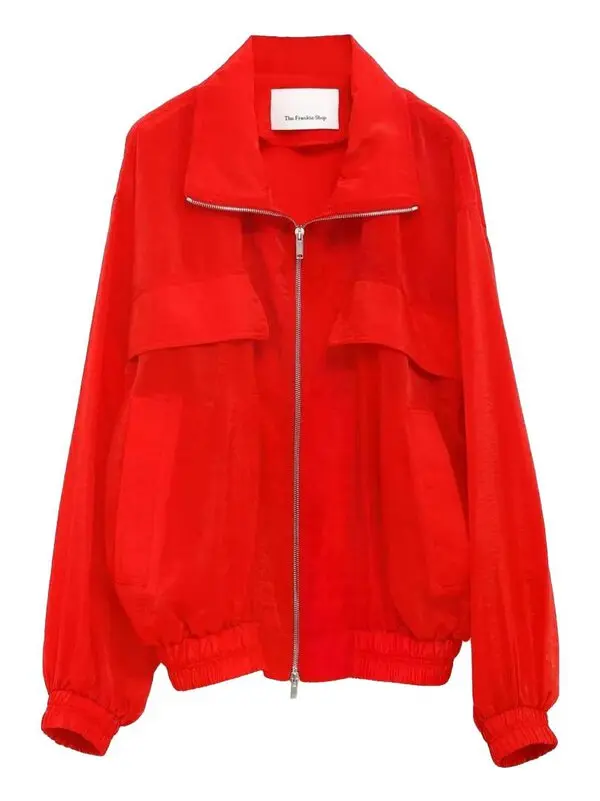 THE FRANKIE SHOP Zip-up Jacket - Red