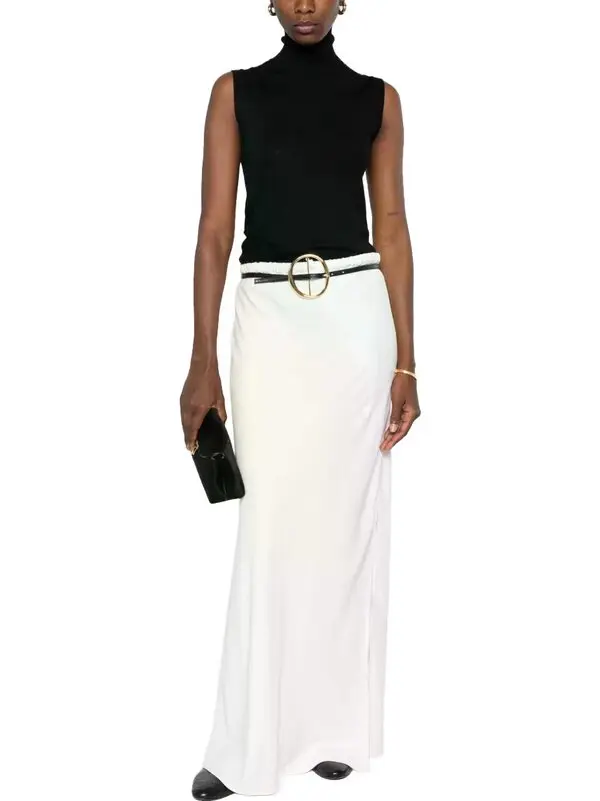 Sportmax Sleeveless Turtleneck Sweater - Black