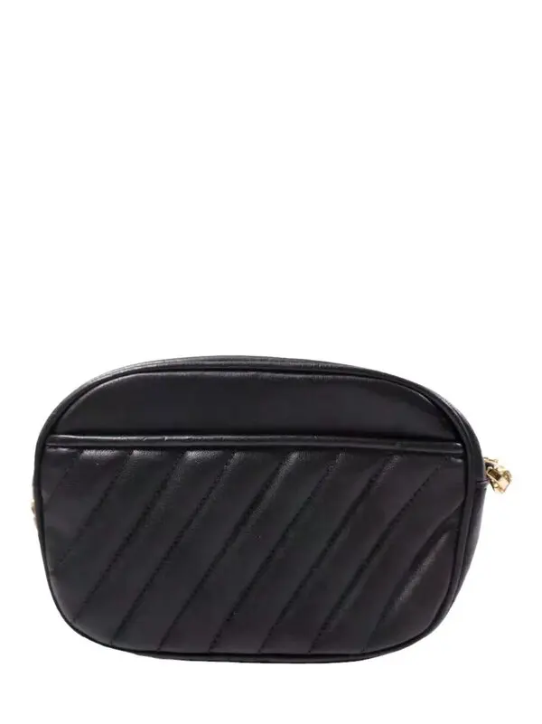 Michael Kors Quilted Leather Crossbody Bag - Black