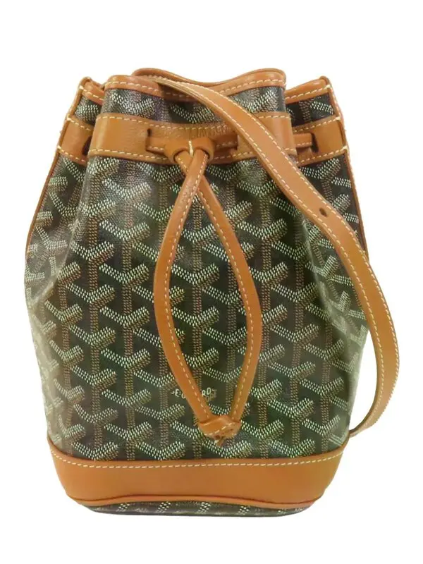 Goyard Petit Flot Bucket Bag - Brown