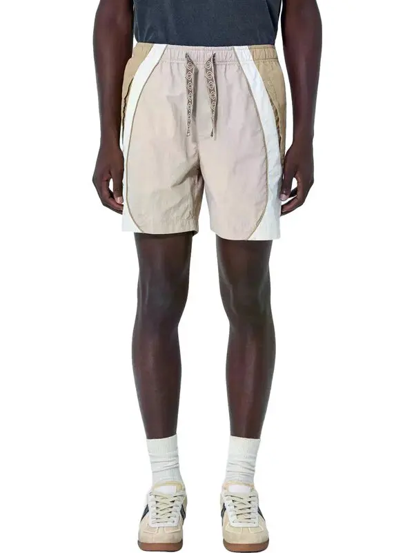 ACHM Contrast-panel Shorts - Neutrals