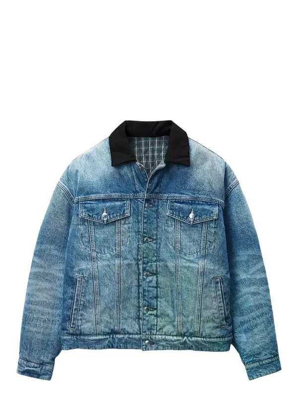 Alexander Wang Reversible Trucker Jacket - Blue
