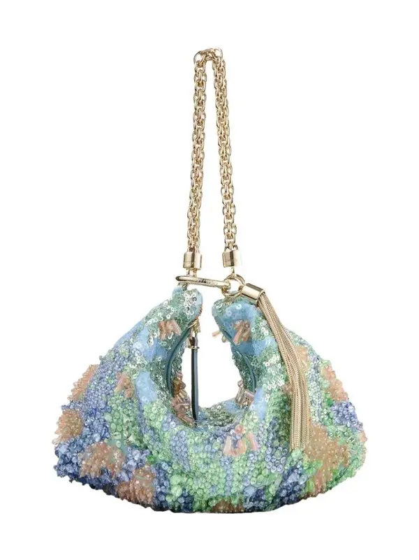 JIMMY CHOO Callie Clutch Bag - Blue