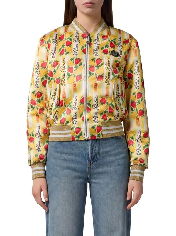 Philipp Plein Bomber Jacket - Yellow