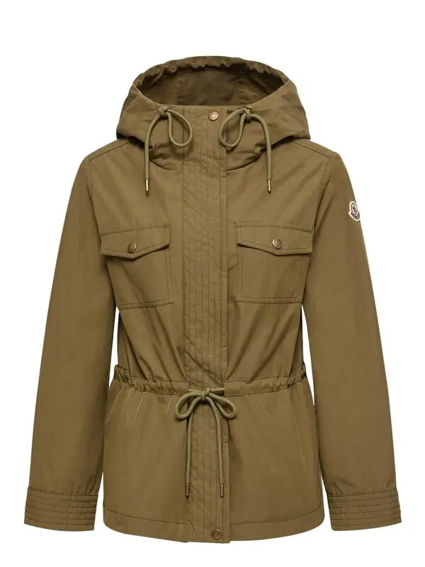 Moncler Serin Hooded Parka - Green