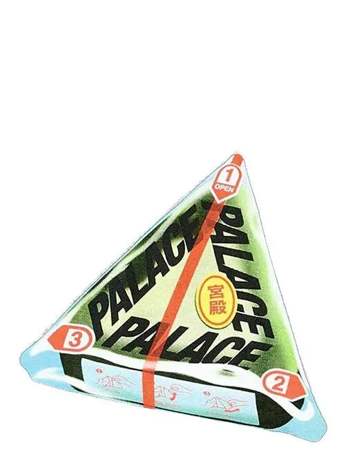 PALACE Tri-onigiri Graphic T-shirt - Grey