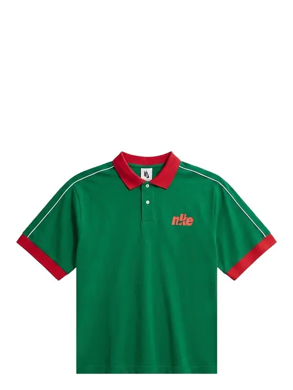 Nike Club Oversized Short-sleeve Polo Shirt - Green