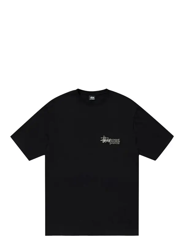 StÜssy Superior Quality Pigment Dyed T-shirt - Black