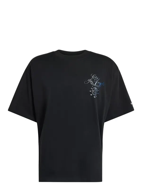Adidas Originals Fifa World Cup 26 Host City Los Angeles Tee - Black